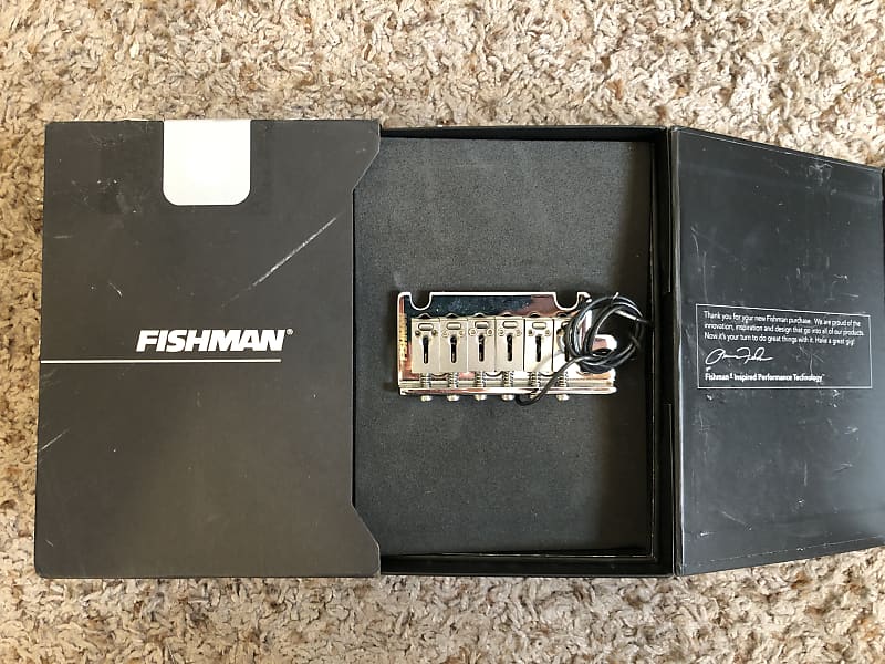 Fishman Power Bridge 2021 chrome | Reverb