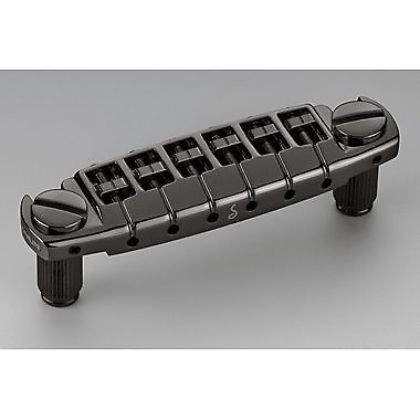 Schaller Signum - WrapAround Bridge - Black Chrome | Reverb