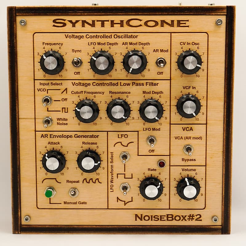 Noise Box #2 Synth and FX unit by SynthCone | Reverb