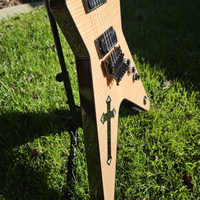 Dean USA Custom Shop Dimebag Southern Cross ML - Flame Top | Reverb