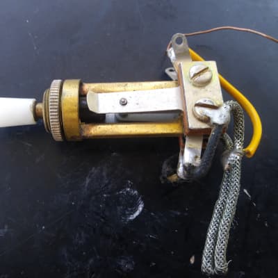 Gibson Switchcraft 3 Way Straight Guitar Switch Les Paul | Reverb