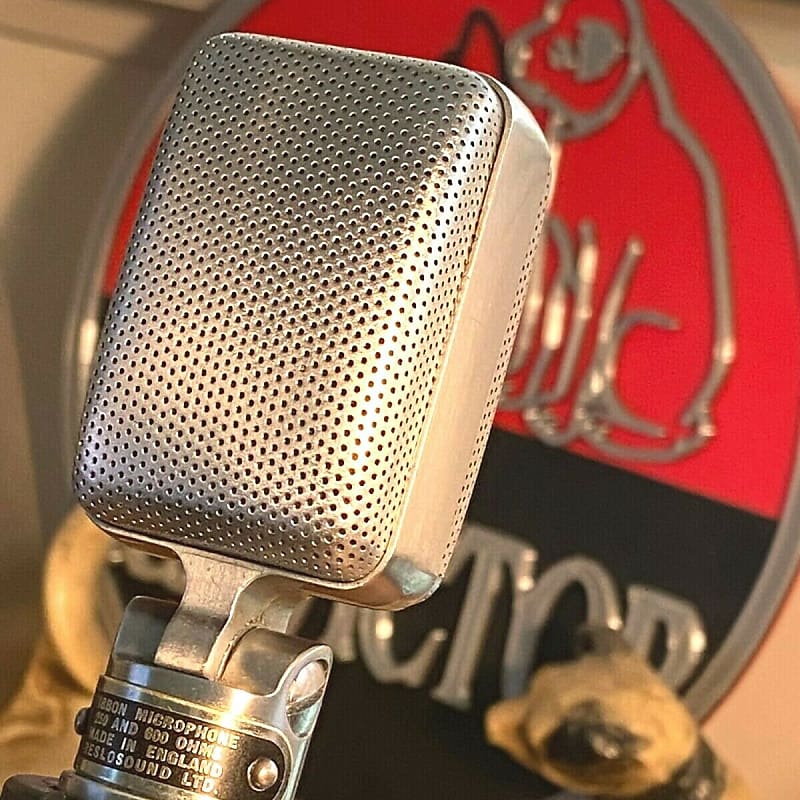 Rare 60's RESLO SOUND RB/M Ribbon Microphone, works w/cable, | Reverb