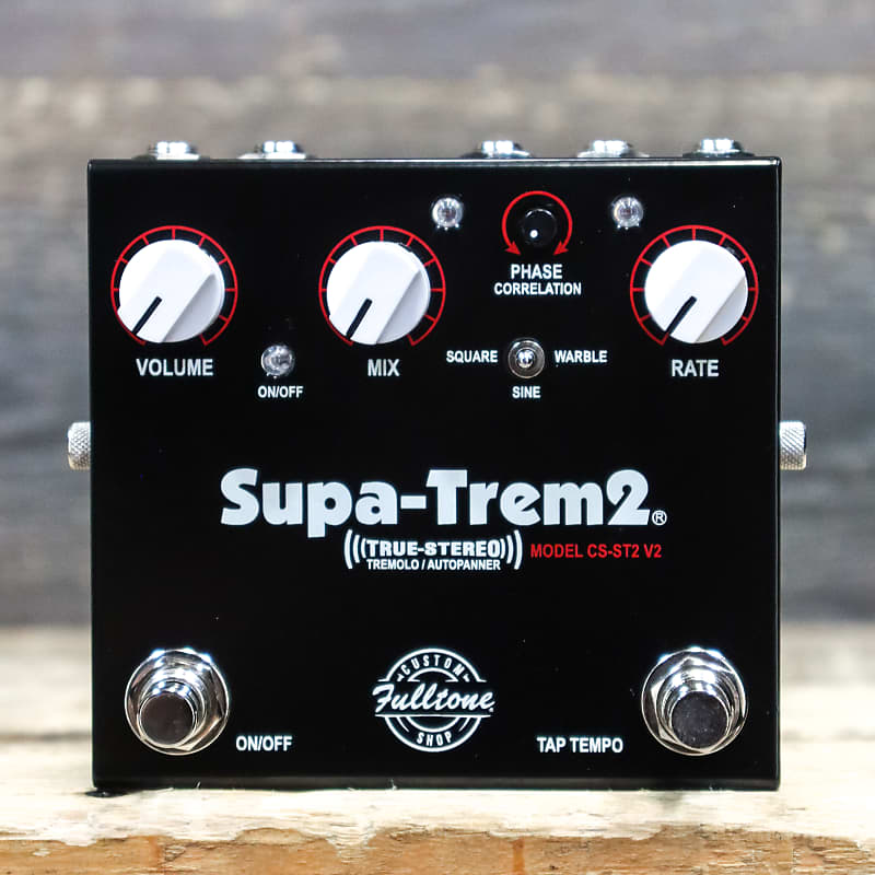 Fulltone Custom Shop Supa-Trem2 V2 True-Stereo Tremolo / | Reverb