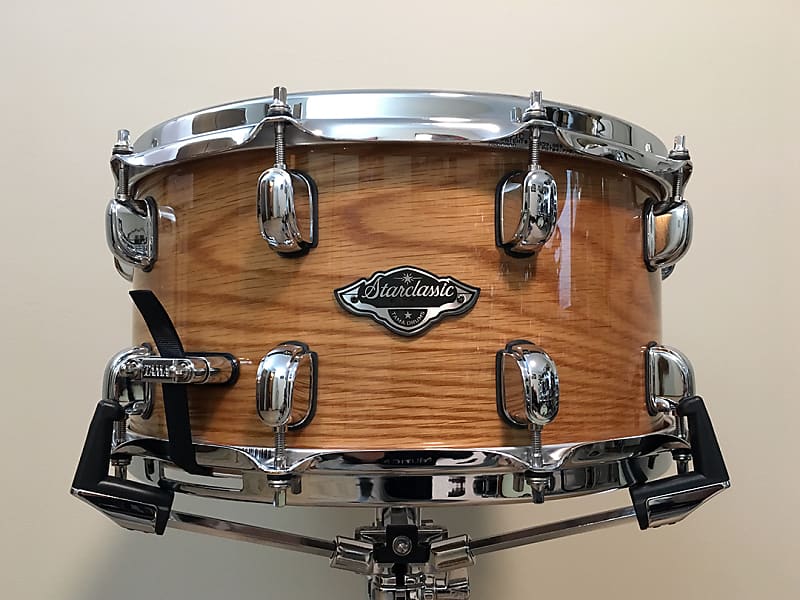 NEW! LE Tama 7x14 Starclassic Birch Bubinga Snare Drum White | Reverb