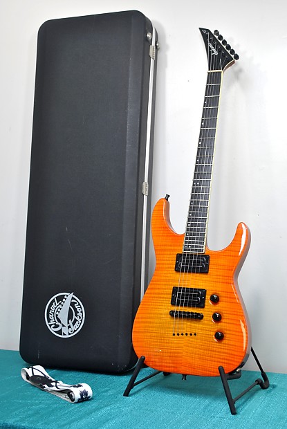 Jackson Custom Shop Soloist USA Reverse Headstock Neck Thru | Reverb