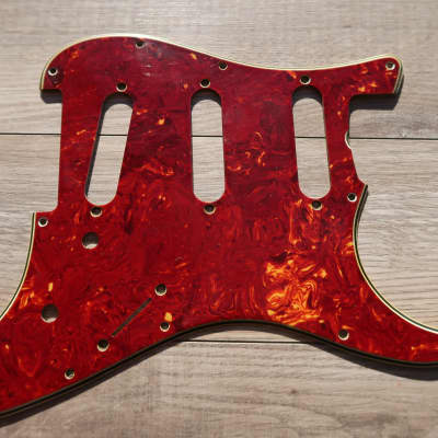 Custom Prewired Pickguard Stratocaster 2023 Tortoise Shell | Reverb