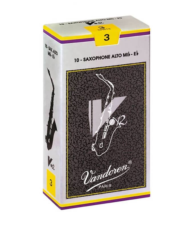 Vandoren V12 Alto Saxophone Reeds 3.5 | Reverb