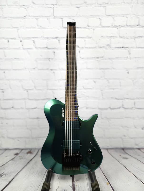 Kiesel Zeus 7 String - Green Color-Shift | Reverb