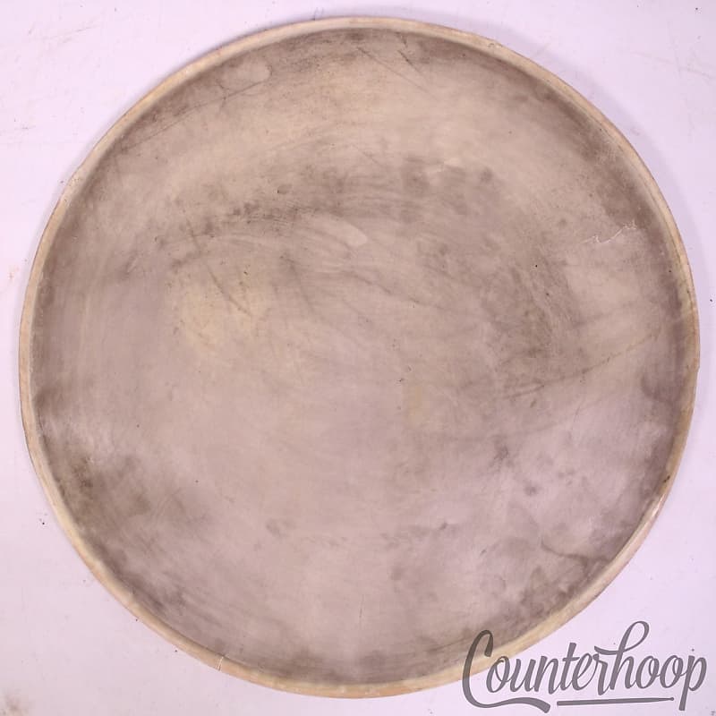 Leedy/Ludwig Snare 14" Calf Skin Drum Head Slunk Resonant | Reverb