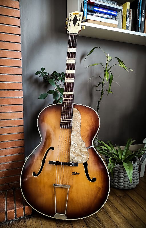 Hofner 455 - 1957 Vintage Archtop Guitar | Reverb France