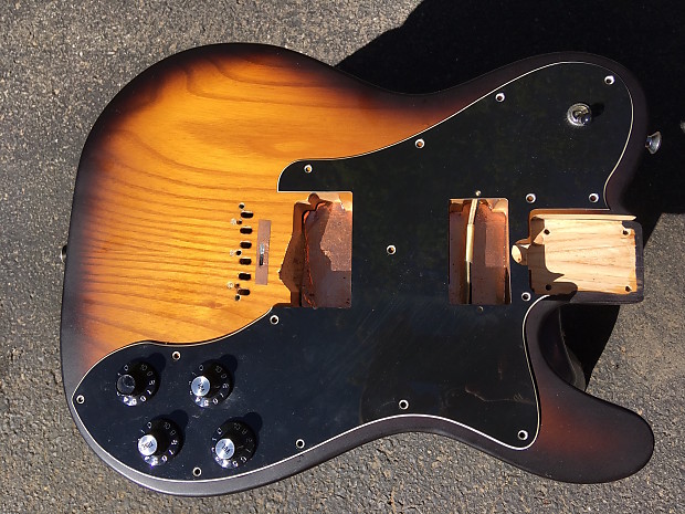 Custom Deluxe Telecaster Body Select Ash - Custom Made, One | Reverb