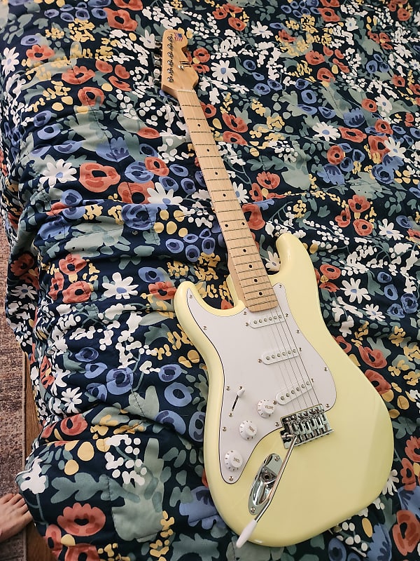 Left Handed: RW'S STRAT 2022 - Yellow | Reverb