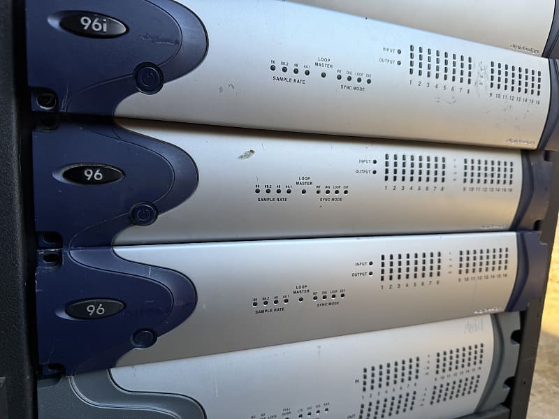 Digidesign 96 I/O 2010 - Silver/Blue | Reverb