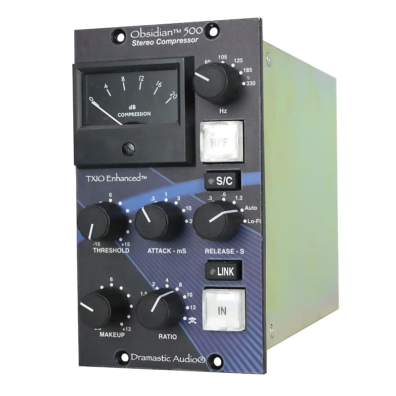 Dramastic Audio Obsidian 500 #OSC500-00105: 500 Series stereo | Reverb