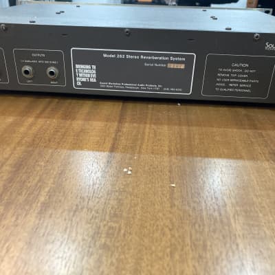 Sound Workshop 262 Stereo Reverb | Reverb