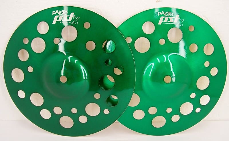 Paiste PSTX 10" Swiss Hi Hat Cymbal Set/Color Sound | Reverb