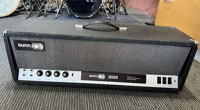 Sunn Vintage 1970 2000s Bass / Guitar All Tube Amplifier Head | Reverb