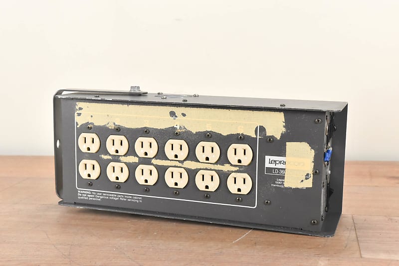 Leprecon LD-360-DMX-HP 6-Channel Edison DMX Dimmer Pack | Reverb