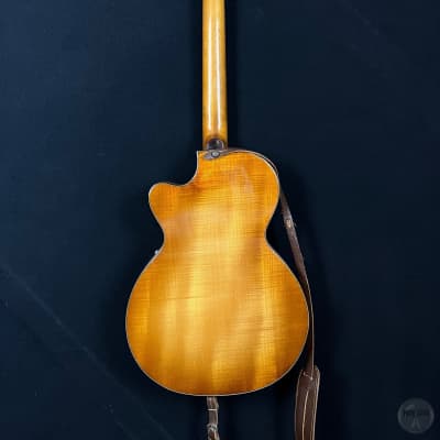Hofner Club 50 guitar from 1960 in honeyburst finish with | Reverb