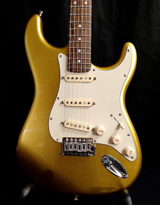 Aniktos S style custom guitar 2024 - Aztec Gold | Reverb