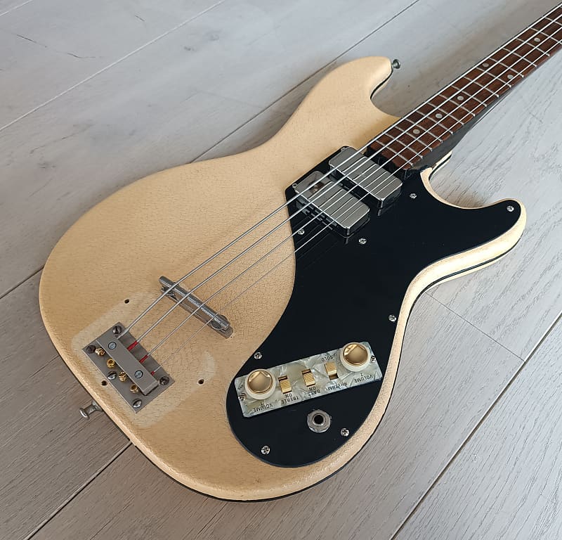 Hofner 182 Bass 1960s - Cream Vinyl | Reverb