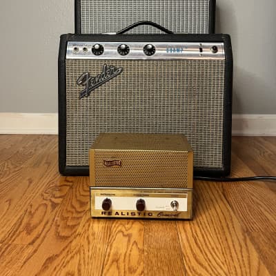 1960’s Realistic Carnival Fender Tweed Princeton 5F2A | Reverb