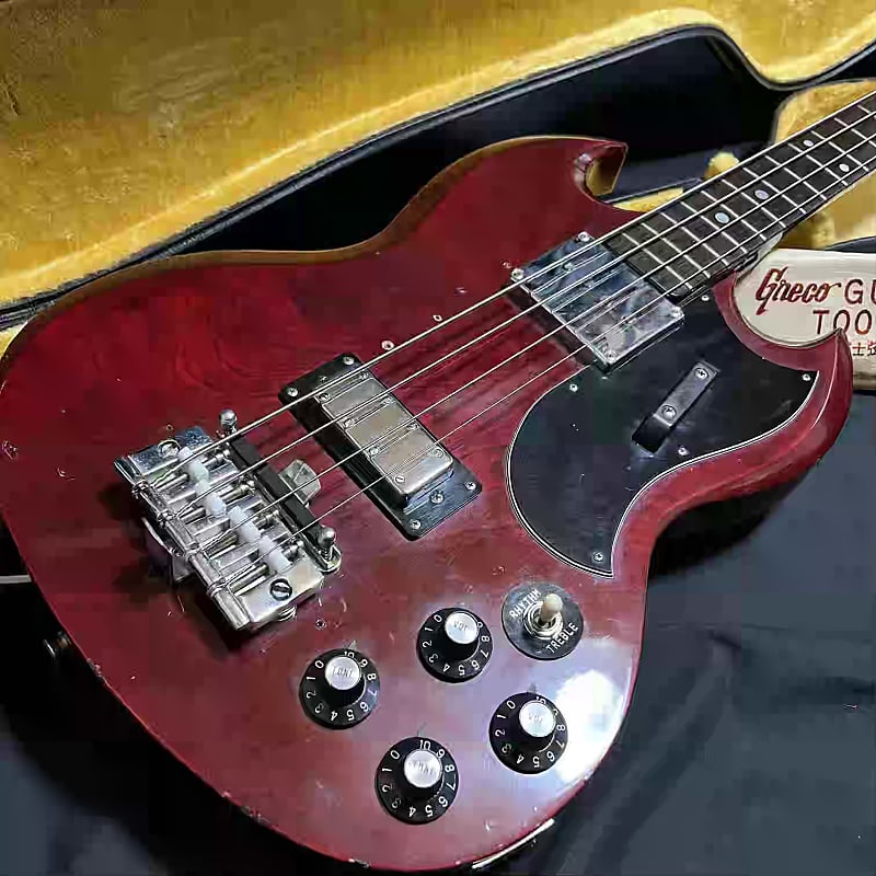 Greco EB-650 - Cherry Red MIJ | Reverb