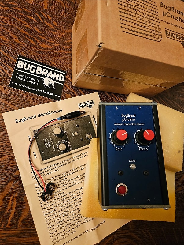 BugBrand µCrusher | Reverb