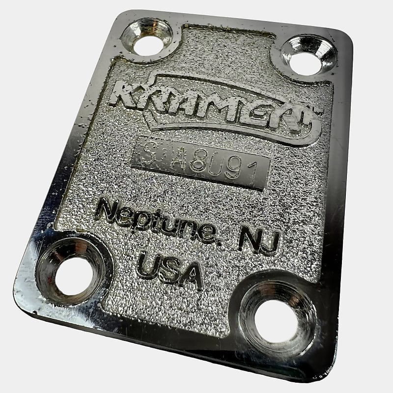 Vintage 1980s Kramer Striker 300st Neck Plate | Reverb