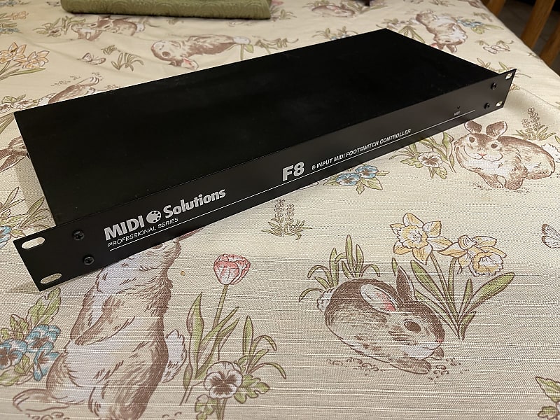 Midi Solutions F8 8 Input Midi Foot Switch Controller Reverb