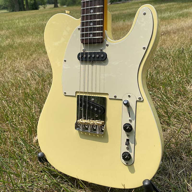 Boutique Telecaster with Double Bridge Pickups! CUSTOM plate, | Reverb