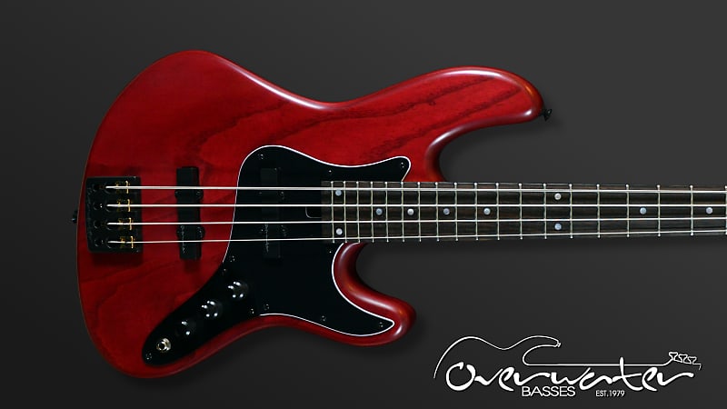 Overwater Jazz Bass 2021 Trans Red - Free Shipping! | Reverb