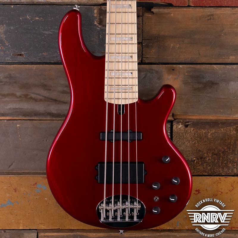 Lakland Skyline 55-02 Custom - Candy Apple Red | Reverb