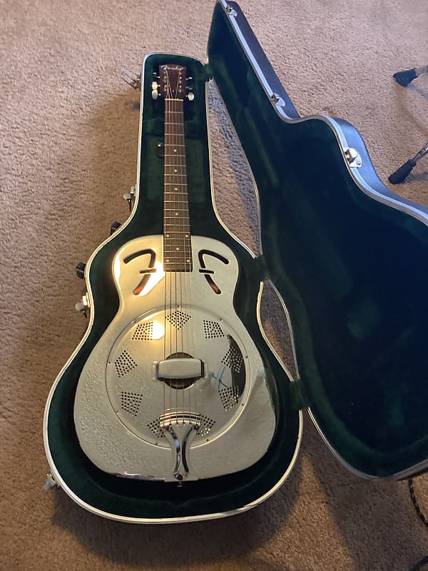 Fender FR-48 Steel Guitar with Roadrunner HSC | Reverb