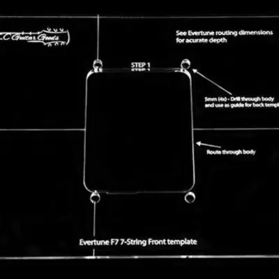 Evertune Evertune F7 Templates 2022 Plexi | Reverb
