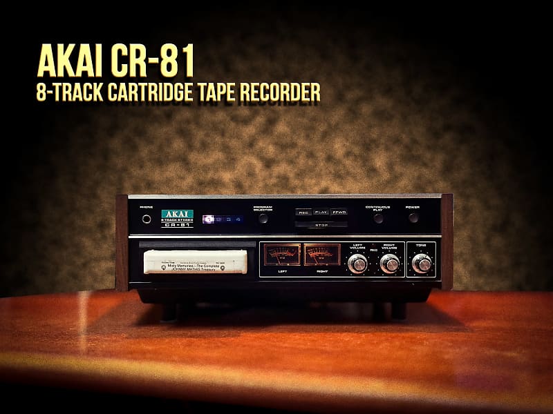 AKAI CR-81 🌈RaRe🌈 8 Track Deck + Johnny Mathis Collection | Reverb