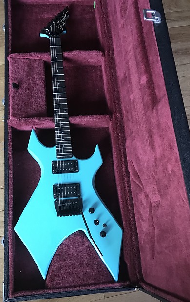 B.C. Rich Warlock Platinum Series Teal/Blue | Reverb