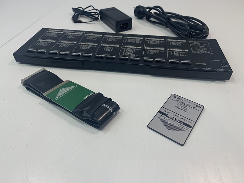 Roland MSL-15 Music Style Super Card | 1980s | Black | | Reverb