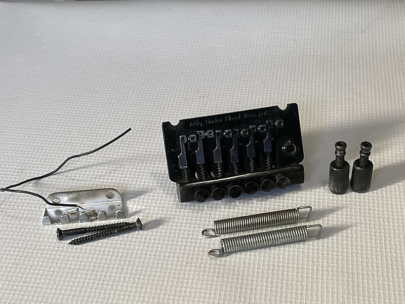 1980's Bendmaster Fine Tuning 2 Point Tremolo Black Tremolo | Reverb