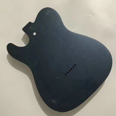 Metallic Deep Blue Telecaster Tele Style Guitar Body | Reverb