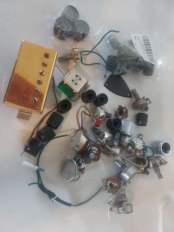 Luthier grab-bag! Pots, knobs. Pickup, etc | Reverb