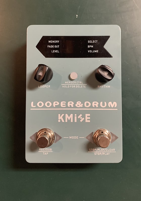 Kmise KLD-01 Looper & Drum Effects Guitar Pedal 40 Slot Loop | Reverb