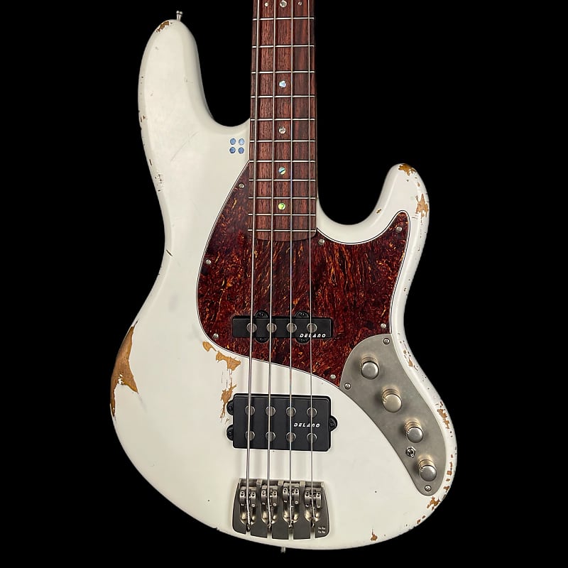 Sandberg TM4 Bass Hardcore Aged in Relic Virgin White | Reverb Canada