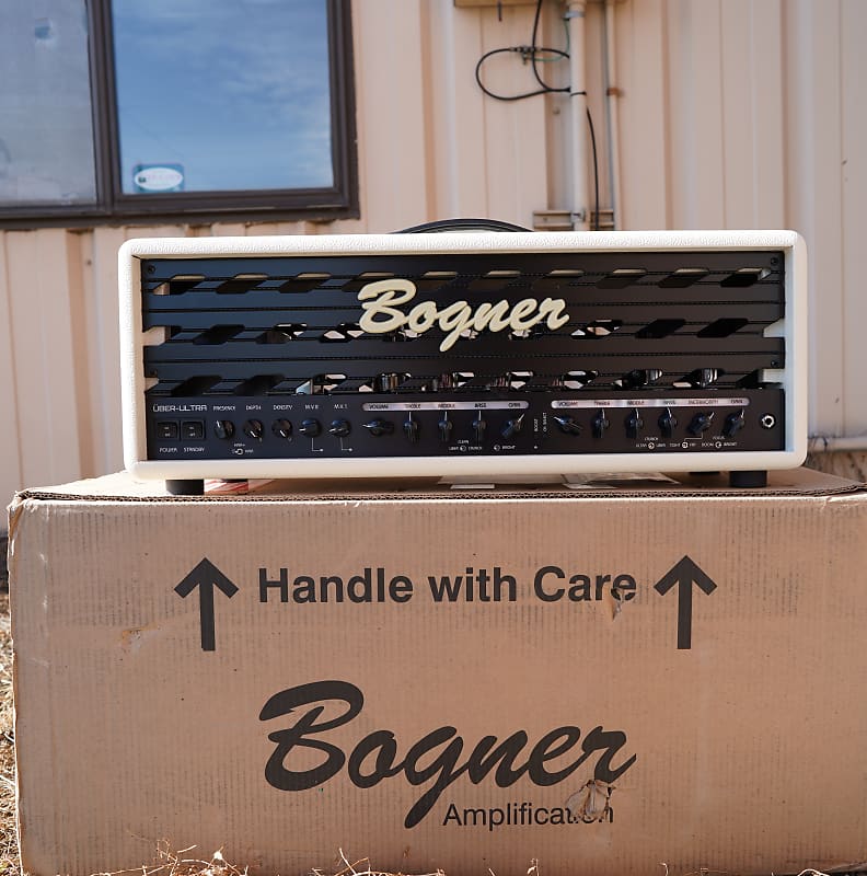 Bogner Uberschall Ultra Mk2 KT-88 Ivory Tolex 150-watt Tube | Reverb