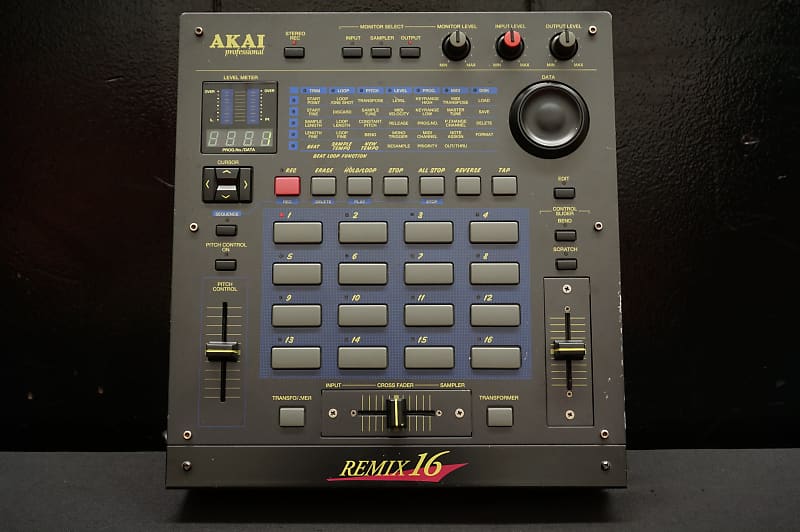 Akai Remix 16 Stereo Sampler Phrase Sampling & Loop Live | Reverb