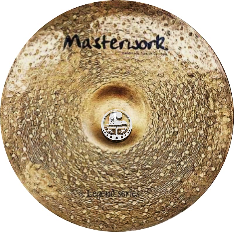 Masterwork Cymbals 21" Legend Ride Paper Thin | Reverb