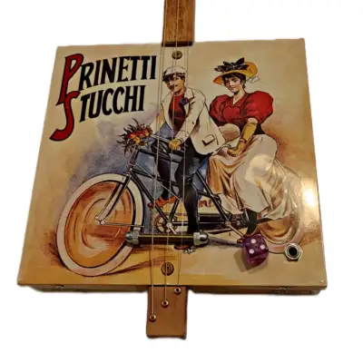 Prinetti Stucchi Cigar Box Guitar Matteacci's Cigar | Reverb France