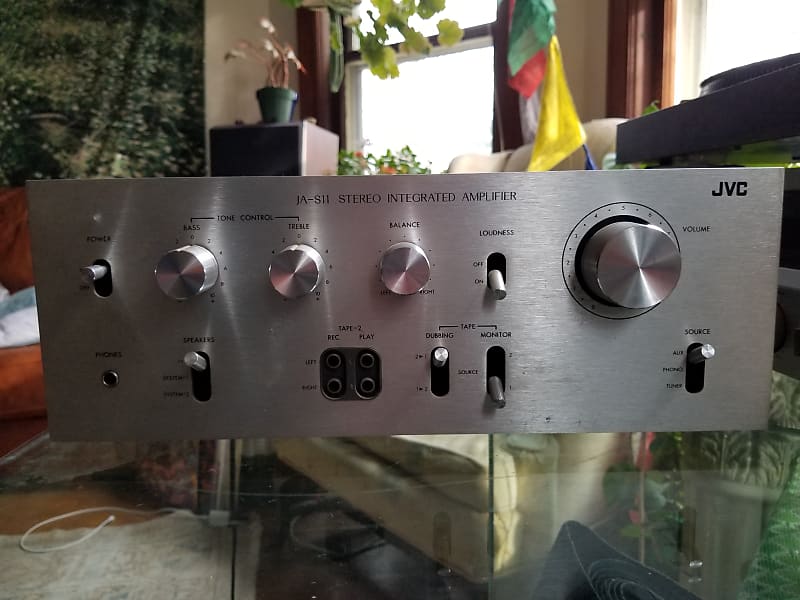 JVC Vintage JA S-11 1970s Japan - Silver | Reverb