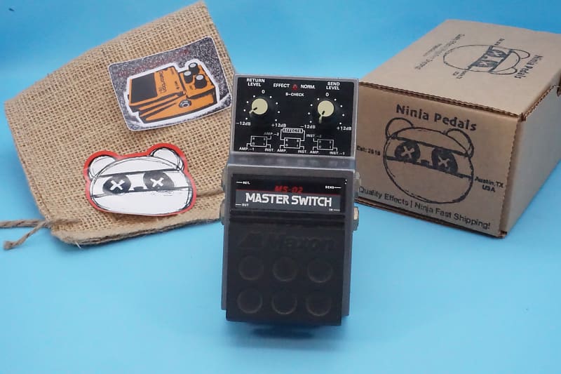 Maxon MS-02 Master Switch | Vintage 1980s Loop Switcher (Made | Reverb