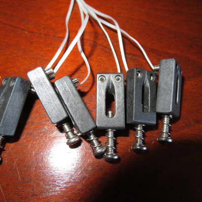 Graph Tech Ghost Saddles w/pickup - Black | Reverb